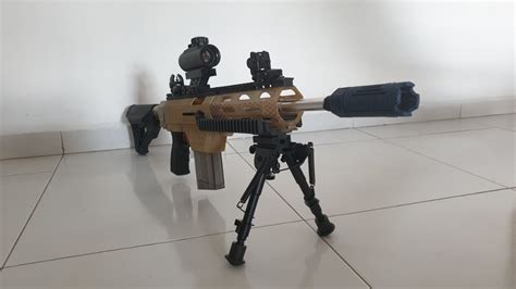 Tactical Metal Bipod For Nerf Blaster Hobbies And Toys Toys And Games On Carousell
