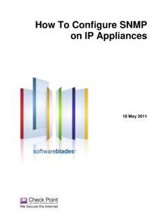How To Configure SNMP On IP Appliances How To Configure Snmp On Ip Appliances Pdf PDF PRO