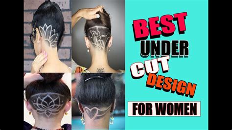 Types Of Different Undercut Hairstylesfor Women Womens Haircuts With Back Undercut Design