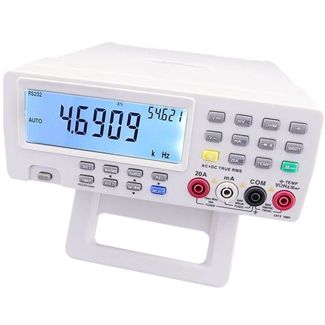 Multi Function Digital Bench Top Multimeter With Pc Connectivity Discount Instruments