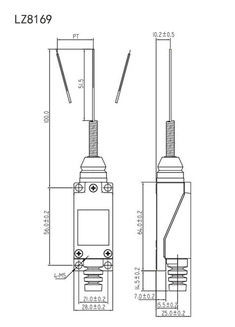 Micro Limit Switch Coil Spring Roller Lever Plunger A VAC ATO Com