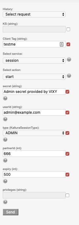 Basic API Integration Strategy VIXY Platform