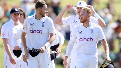 Nz V Eng 1st Test 2022 23 Ben Stokes Blessed By Englands Bowlers