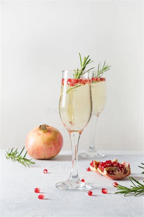 Glass Of Sparkling Rose Wine With Shimmer Edible Glitter Garnish