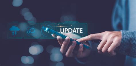 Premium Photo Software Upgrade And Update Concept Optimization In The