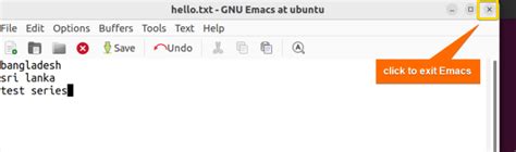 How To Exit Emacs Text Editor In Linux 4 Methods Linuxsimply