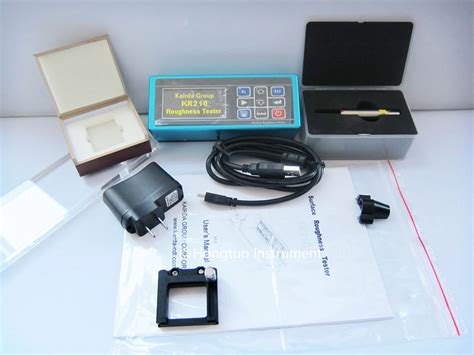 Digital Portable Surface Roughness Measuring Instrument Roughness Tester Kr 210 Surface