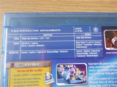 Wall E Disney Pixar Aukro