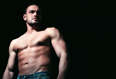 Premium Photo Strongand Serious Muscular Man Handsome Sexual Strong Man With Muscular Body In