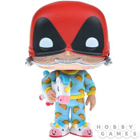 Фигурка Funko Pop Marvel Deadpool Sleepover Deadpool 1344 Купить настольную игру в магазинах