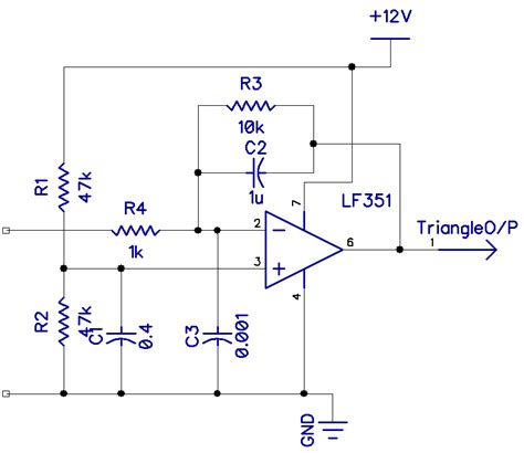 how to build a sawtooth and triangle wave generator