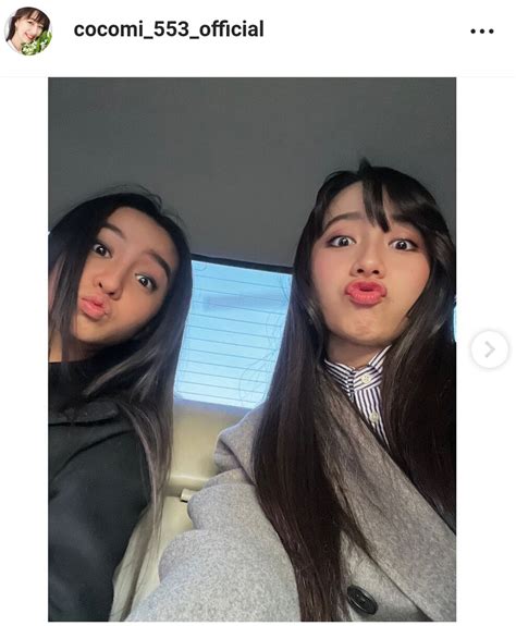 Cocomi Koki，と仲良し姉妹ショット「変顔も可愛い」「尊い」 スポーツ報知