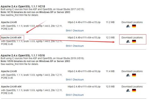 Windows10安装apache和php环境教程