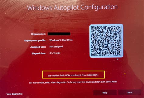 Auto Pilot We Couldnt Finish Mdm Enrollment Rintune