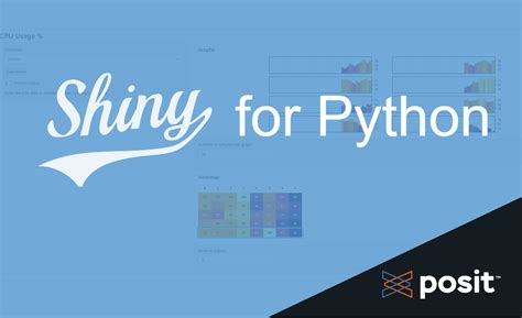 Shiny For Python Rstudio Posit öffnet Shiny Für Python Eoda