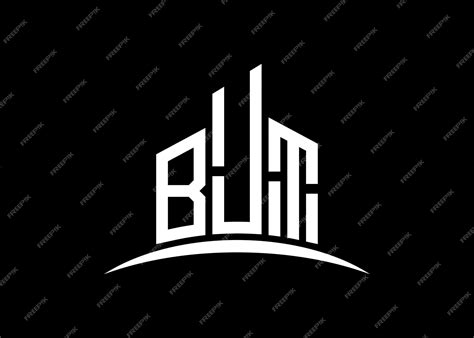 Premium Vector Letter Bjt Building Vector Monogram Logo Design