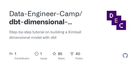 Github Data Engineer Camp Dbt Dimensional Modelling Step By Step