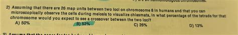 Solved Assuming That There Are Map Units Between Two Chegg Com