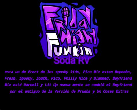Friday Night Funkin Soda RV Erect Y Pico Mix Y Un Cosas Extras By Neko Kazuki
