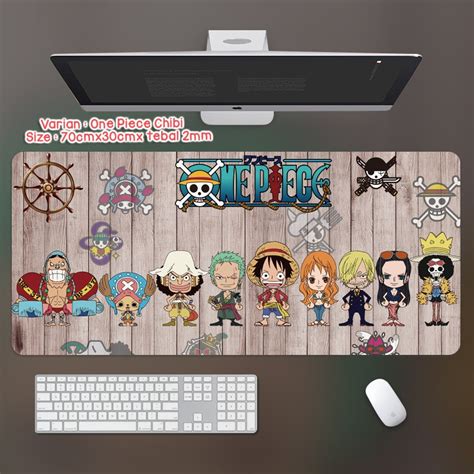 Jual Mousepad One Piece Demon Slayer Totoro Superhero Gamer Premium