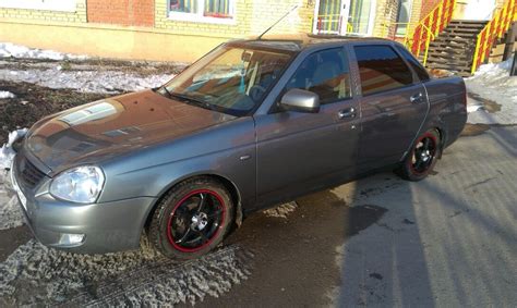 Установка лето_195/50 R15 — Lada Приора седан, 1,6 л, 2012 года ...