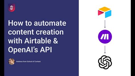 Automate Content Creation With Airtable And Openai Api Youtube
