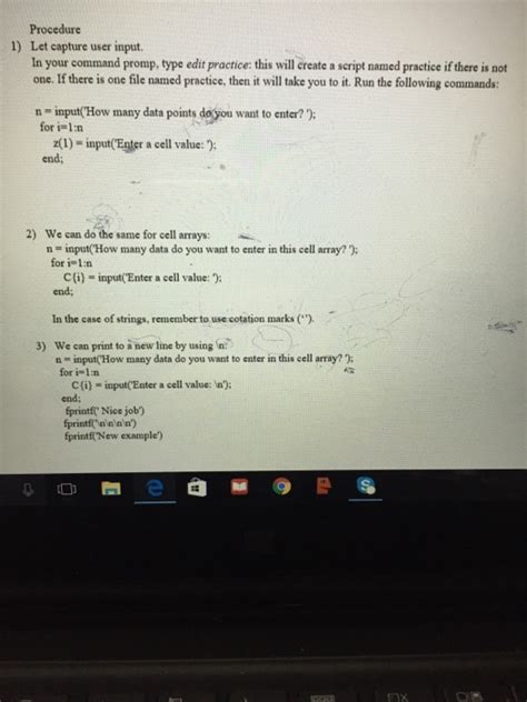 Solved Let Capture User Input In Your Command Promp Type