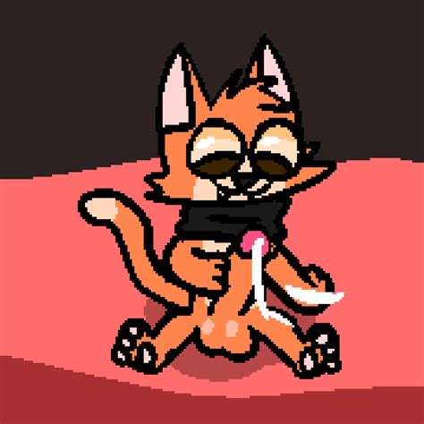 Rule 34 1 1 Animated Anthro Balls Big Penis Black Scarf Bodily Fluids Brown Pupils Cum