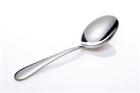 Premium Photo Closeup Spoon Isolated On White Background