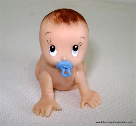Lembrancinha Menino Peladinho Bibelô Ateliê