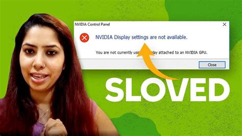 How To Fix Nvidia Control Panel Display Setting Missing Nvidia