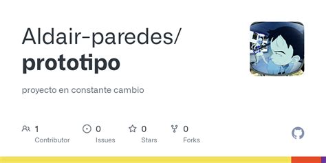 Github Aldair Paredesprototipo Proyecto En Constante Cambio