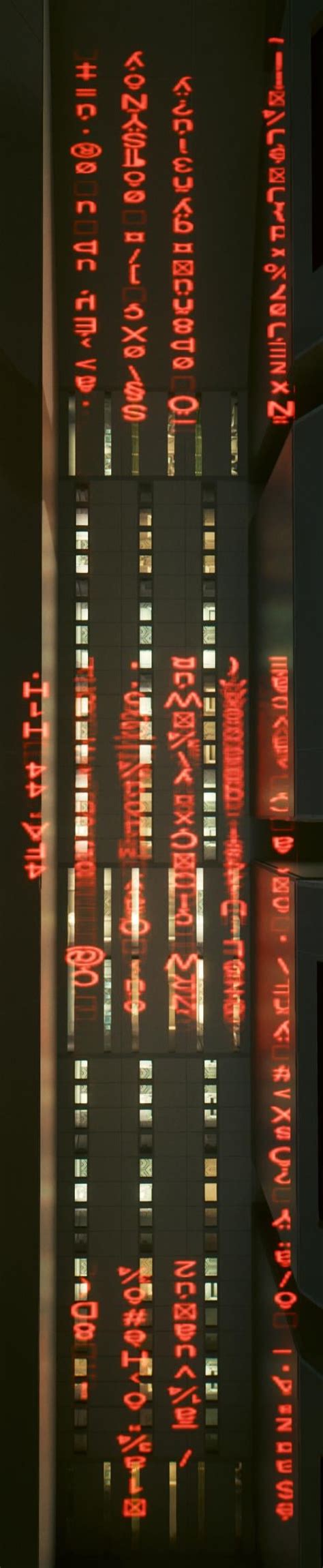 Since Somebody Asked If These Codes On The Militech Tower Mean