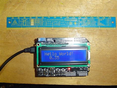 Lcd Shield In Visuino Tutorialexperiment