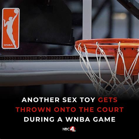 Nbc4 Video Showed The Sex Toy Out Of Bounds Under A Basket After A Whistle Was Blown To Stop