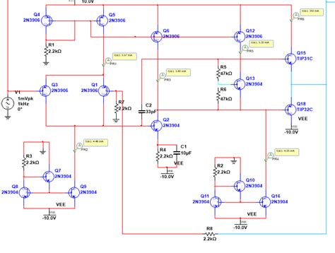Operational Amplifier I Designed An Op Amp But The Feedback Loop Would Not Generate The