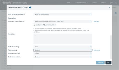 Global Security Policies — Virtual Dataport Administration Guide 92