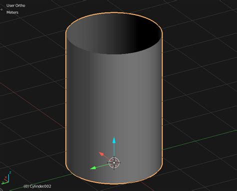 Meshes With Python Blender Circles And Cylinders Sinestesia