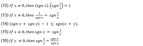 What Are Definition Of Signum Function Definition Types And