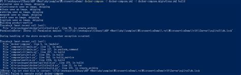 Build Microservicedemo Image Failed Cannot Read Sqlite3dblock · Issue 1819 · Abpframework