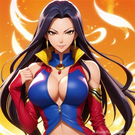 Boa Hancock Curvy Figure Slim And Full Body Prompts Stable Diffusion