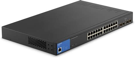 Amazon Com Linksys Port Gigabit Managed Network Switch With X Gb Uplink SFP Slots PoE