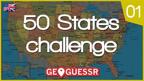 [en] Geoguessr 50 States Challenge Youtube