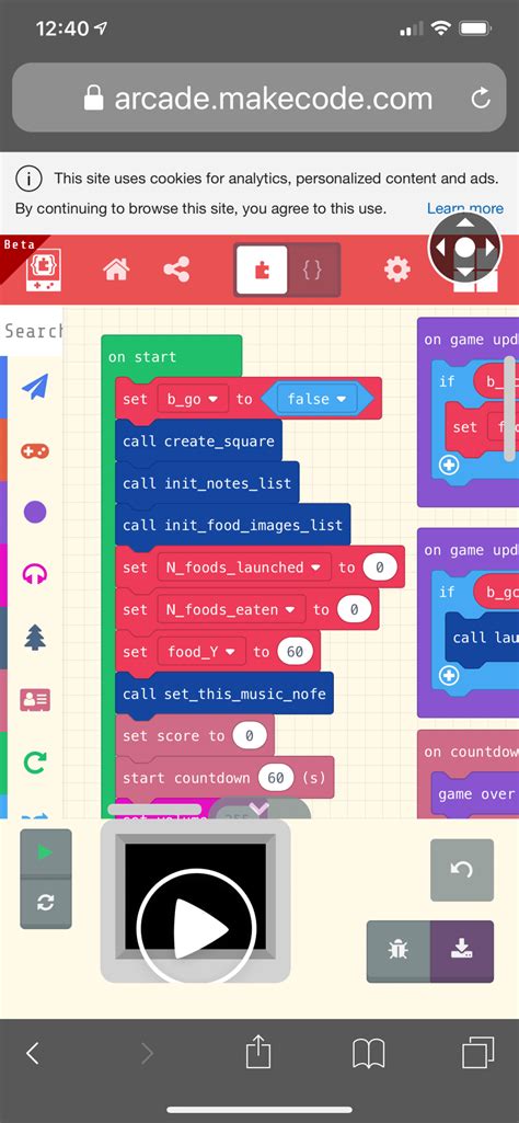 makecode arcade we code makecode