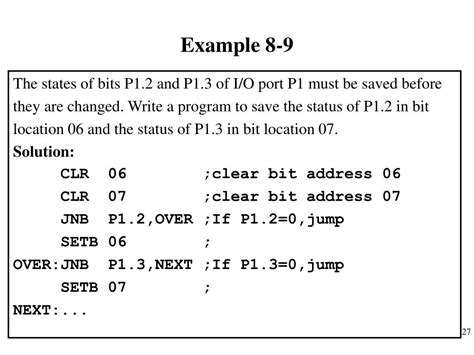 ppt chapter 8 single bit instructions and programming powerpoint