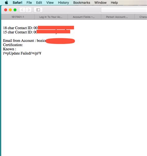Marketing Cloud Ampscript To Update A Contact Record In Salesforce