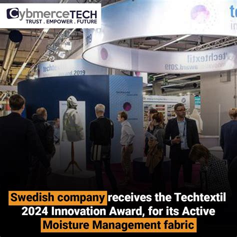Cybmerce Tech On Linkedin Techtextil Innovationaward