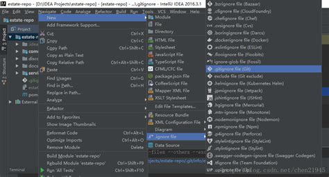 idea从git repository中移除文件 idea如何取消git中已有的文件 csdn博客