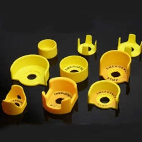 Emergency Stop Push Button Switch Protective Cover With Emergency Stop Label At ₹ 99 Piece