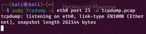 Beginners Guide To Tcpdump Hackercool Magazine